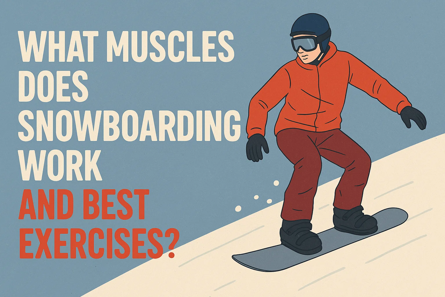 What Muscles Does Snowboarding Work and 12 Best Exercises