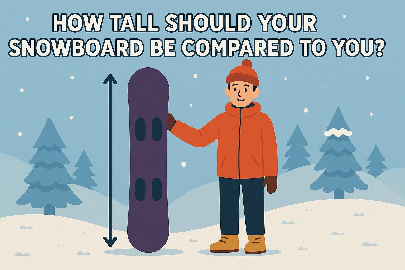 How Tall Should Your Snowboard Be Compared To You? » Snow Day Ride